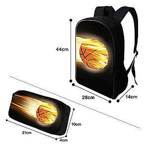 Dispalang Horse Backpack and Cooler Bag for Boys Animal Print School Bookbag Girls Satchel Bagpack Pencil Case