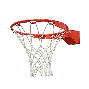 Lifetime Crank Adjust In Ground Basketball Tempered Glass Backboard, 54", Clear and Spalding Street Outdoor Basketball 29.5"