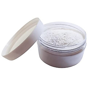 Lilac Silk Powder Boxed Gift Set - 8 oz Jar Silk Powder and Silky Violet Powder Puff - Large Size