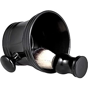 Vkzylife Traditional Beard Shaving Tools Set - Best Mug Bowl Made of ABS and Shaving Brush Wet Shaving Kit