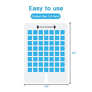 10 Pack Universal Refill for All Plug in Bug Catcher Indoor Replacement Mosquito Sticky Glue Boards