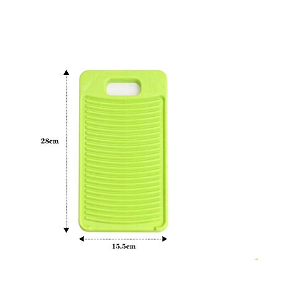 ZYAMY Antiskid Mini Washboard Plastic Washing Board Household for Students Clothes Clean Laundry, Green