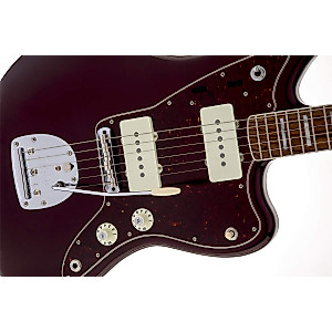 Fender Troy Van Leeuwen Jazzmaster Electric Guitar, with 2-Year Warranty, Oxblood, Bound Rosewood Fingerboard