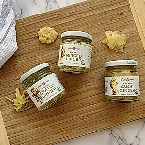 The Ginger People Organic Pickled Sushi Ginger, Vegan, 6.7 ounces (Pack of 1)