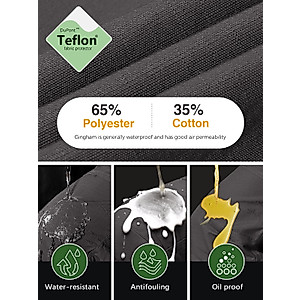 FREE SOLDIER Mens Cargo Pants Lightweight Work Pants for Men Water Resistant Tactical Pants with Pockets for Hiking Outdoor（Gray34Wx30L）