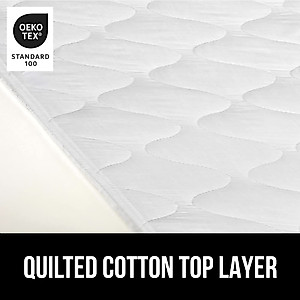 Gorilla Grip Washable Underpads, Waterproof Reusable Heavy Absorbency Incontinence Bed Pads, Leak Proof Toddler Mattress Pads, 76x34 Slip Resistant Pad Protector for Bedwetting, Adults and Kids, White