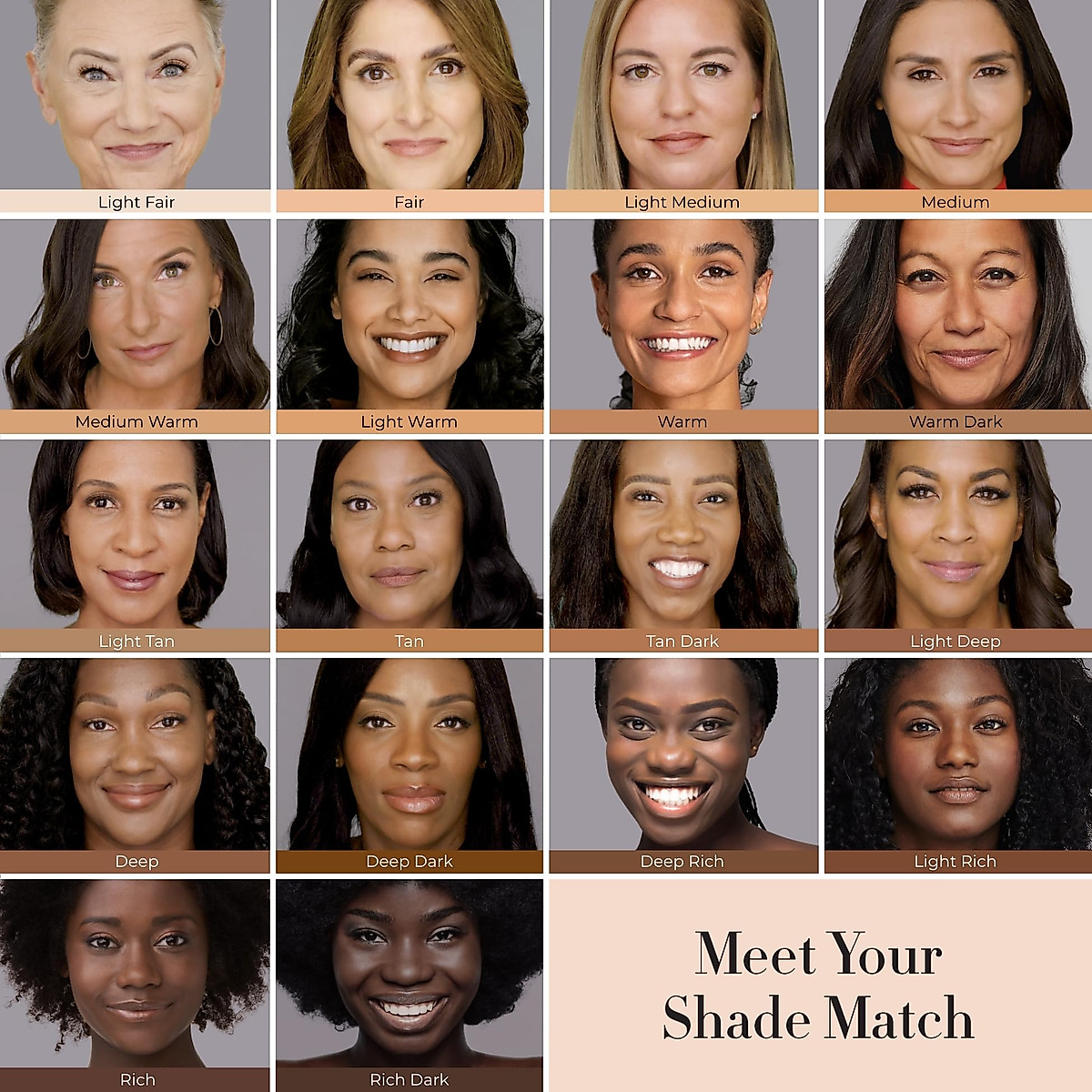 LUMINESS Silk Airbrush Spray Foundation & Buffing Brush Kit - Light Medium, Unisex, Skin Foundation Concealer