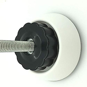 4 Pack Wall Cups for Baby Gates, Wall Protection Guard Saver Protects Wall Surface, Door, Wooden Stairs. Safety Fit for Walk Through Security Pressure Mounted Gates