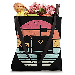 Retro Sunset Post Box Postal Worker Ballot Voting By Mail Tote Bag