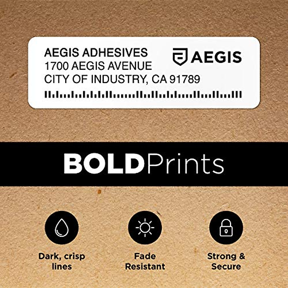 Aegis Adhesives - Compatible Label Replacement for Brother DK-1209 (1.1" X 2.4”) Address & Barcode, Use with QL Label Printers - 12 Rolls + 1 Frame