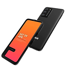 RCA Reno Max | 6.5” HD+ Brightness Boost Display | 64GB + 4GB RAM | 4G LTE Unlocked Smartphone | Android 12 | Octa Core Processor | 16MP Triple Camera | 4000 mAh Battery | Black | T-Mobile