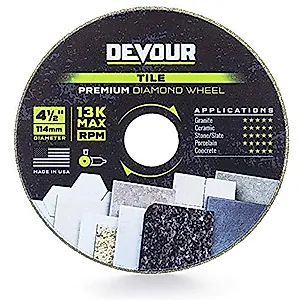 Devour NT45CTDW 4-1/2" Premium Continuous Rim Blade
