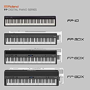 Roland FP-10 88-key Entry Level Digital Keyboard with Bluetooth