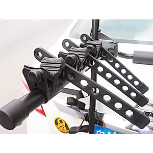 ASENDIWAY 6Pcs/Set Bike Rack Straps Replacement Bicycle Hitch Strap Cradle Bike Carrier Mount Rubber Strap Black Spare Hooks Car Racks Accessories Truck Hitch Fit 1" Diameter Tubes