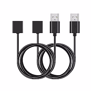 Supfoxer Magnetic USB Smart Charger Cable,Fast Charging Cable with 2.6 Feet (2 Pack)