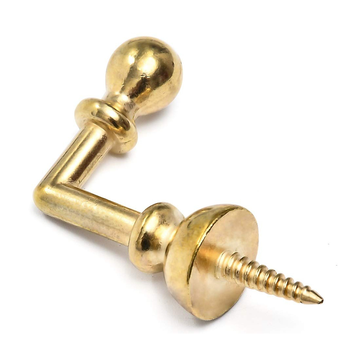 Heavy Duty Decorative Coat Hook Curtain Holdbacks Curtain Tiebacks Great for Wall Mounted Hook Rack(Gold, 11Set)