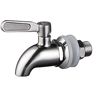Stainless Works SSS010 Stainless Steel Beverage Dispenser Spigot (Fits 5/8 inch opening)