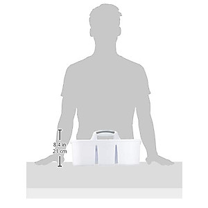 Sterilite 15888006 Divided Ultra Caddy, White