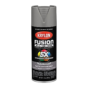 Krylon Fusion ALL-IN-ONE2910 Matte Vintage Gray16 oz.