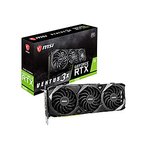 MSI RTX 3090 Ventus 3X 24G OC Graphics Card 24 GB GDDR6X 384 Bit 7680 X 4320 Pixels PCI Express Gen 4