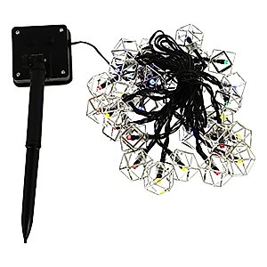 balacoo Solar String Lights Outdoor Lights Led Star Fairy String Lights Waterproof Garden Lights Terrace Patio Home Christmas Decoration 1 Set Colorful
