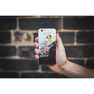 YEESACG - BTS Kpop Stickers | 61 Pack | Cute Bangtan Album Bomb | Cartoon Waterproof Vinyl for Water Bottle,Laptop,Skateboard,Luggage,Phone,Moto Korea Group for Teens Girls Fans (BTS-61)