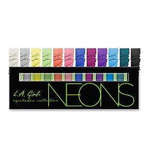 L.A. Girl Beauty Brick Eyeshadow Collection, GES334A Neon GES334A