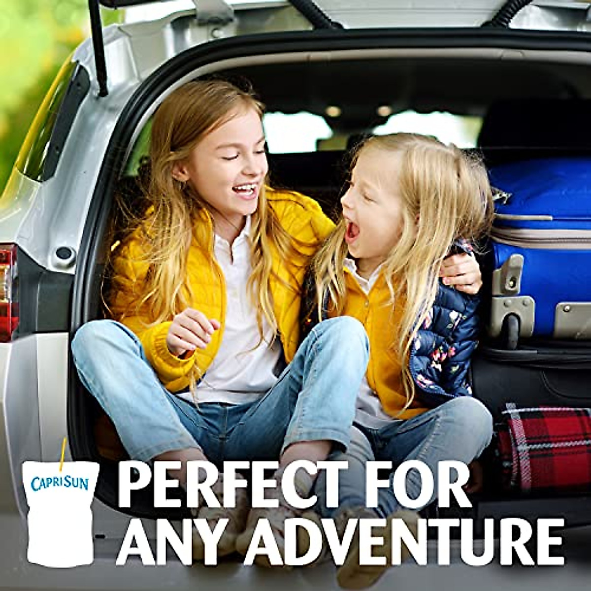 Capri Sun 100% Juice Fruit Punch Naturally Flavored Juice Blend, 10 ct Box, 6 fl oz Pouches