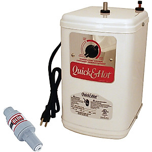 Westbrass D271H-12 Velosah 9" 1-Handle Dispenser Faucet Hot Water, Thermostatic Tank, Oil Rubbed Bronze