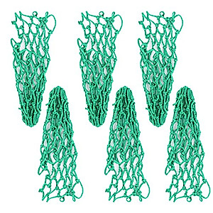 Shanrya Billiards Mesh Pockets, Pool Table Pockets, Nylon 6pcs Billiard Net Pockets for Beginner Billiard Lovers