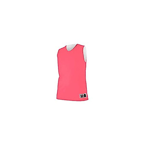 Alleson Athletic Women's Reversible Tank, Pink | White, Small