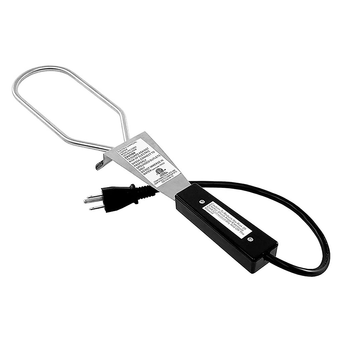 yungluner Premium BBQ Grill Starter Fire Reusable Electric Charcoal Campfire Outdoor Cooking Equipment BBQ Accessories for Men Gift for Grill for Grilling for Grilling Fish Meat