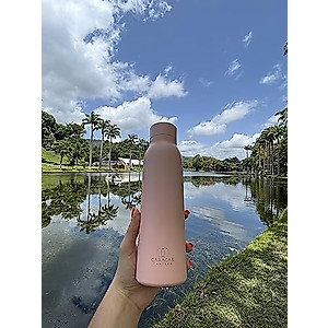 Caracas Canteen Modern SMART Sports Water Bottle, Stainless steel and BPA free flask, Reminds you to stay hydrated, Temperature display, Leak proof.…