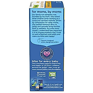 Mommy's Bliss Organic Baby Cough Syrup and Mucus + Immunity Support, Contains Organic Agave and Ivy Leaf, Made for Babies 4 month+, 1.67 Fluid Ounces