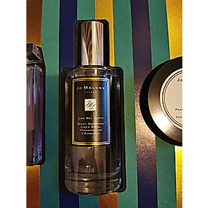 Jo Malone - Scented Bedtime Collection - Red Roses Bath Oil 1 Fl Oz. + Linen Spray 1.5 Fl. Oz. + Peony & Blush Suede Body Cream 1.7 Fl Oz.