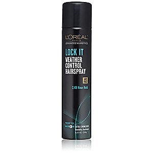 L'Oréal Paris Advanced Hairstyle LOCK IT Weather Control Hairspray, 8.25 oz. (Packaging May Vary)