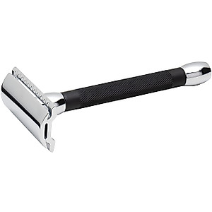 Merkur Double Edge Blade Razor, Black