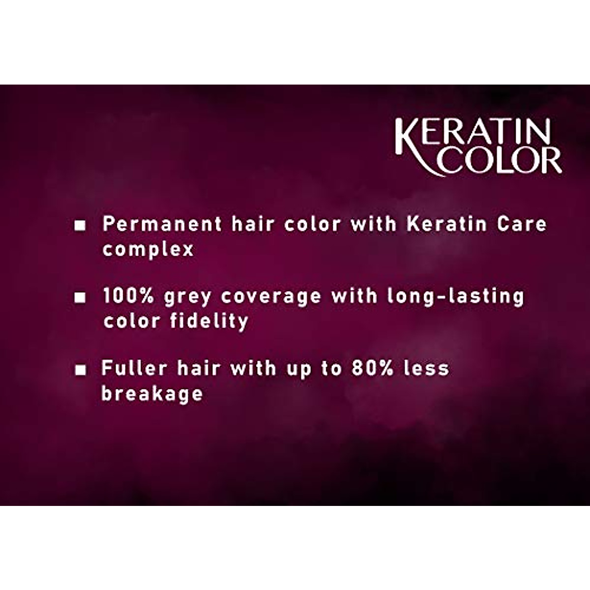 Schwarzkopf Keratin color permanent hair color cream, 5.0 medium brown