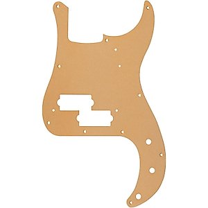 Fender Pure Vintage Pickguard, '58 Precision Bass Guitar, 10-Hole - Gold Anodized