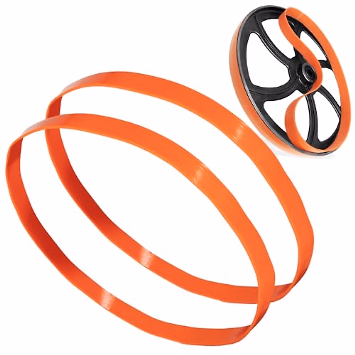 2 Pack Urethane Band Saw Tires for 14" Delta 905145 Craftsman 3AD92501 Band Saw Tires (14 inch x 1 inch x 1/8 inch), Also for Jet, Grizzly, Powermatic, etc - No Adhesive Needed