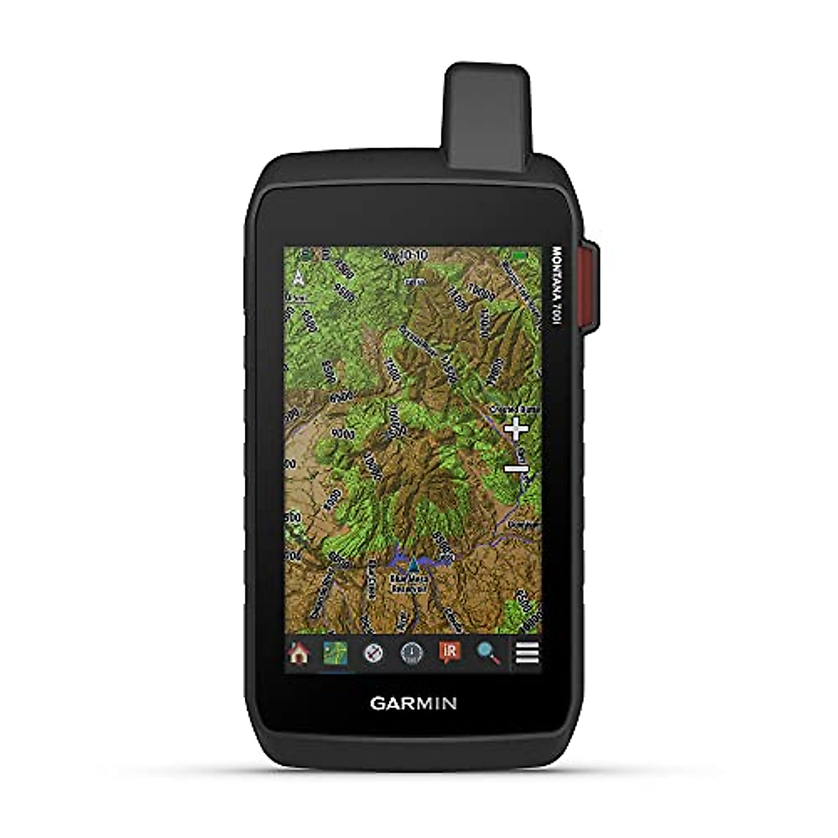 Garmin Montana 700i, Rugged GPS Handheld with Built-in inReach Satellite Technology, Glove-Friendly 5" Color Touchscreen (Renewed)