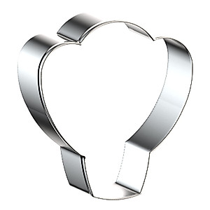Hot Air Balloon Cookie Cutter Set - 5 Inch, 4 Inch, 3 Inch, 2 Inch - 4 Piece Air Travel and Flying Cookie Cutters Shapes - Stainelss Steel