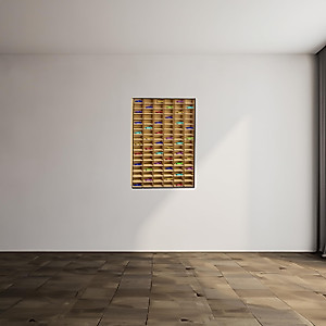 Alejandro Cortes Shelves Garage Collector's Shelf: 102-Slot Display Case Storage Organizer for 1/64 Scale Model Cars Toy Diecast , Ideal Model car Display case