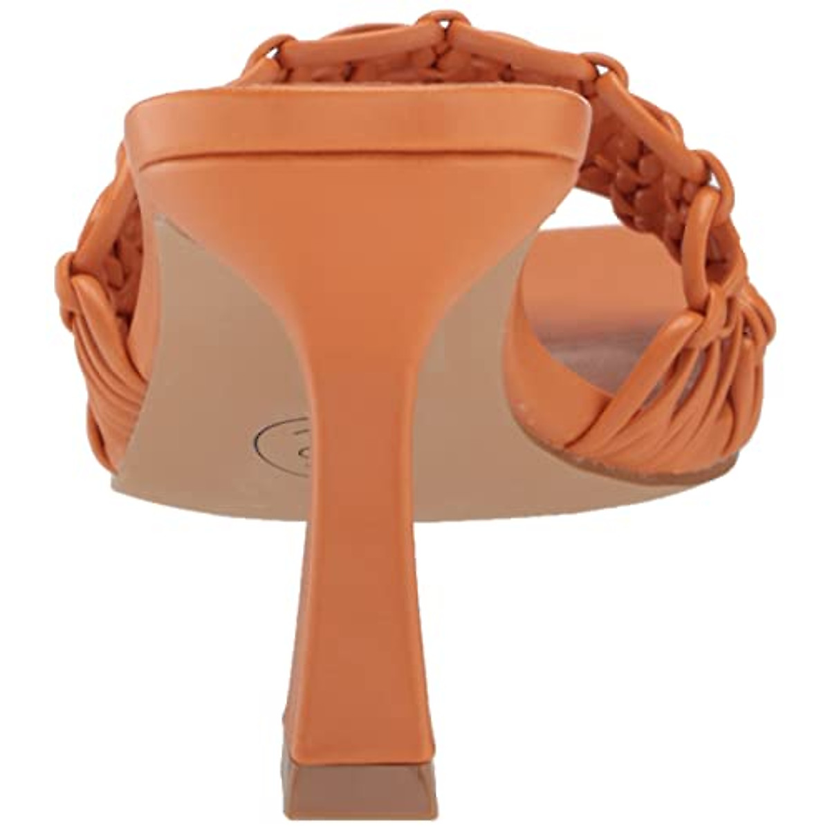 Chinese Laundry Women's Yazzie Heeled Sandal, Orange, 8