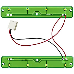HPUY W11043011 Refrigerator LED Light Compatible with Whirlpool Kenmore Maytag Amana Ikea Refrigerator LED Light Module Replacment and Replace W10866538 EAP12070396 4533926 PS12070396 AP6047972