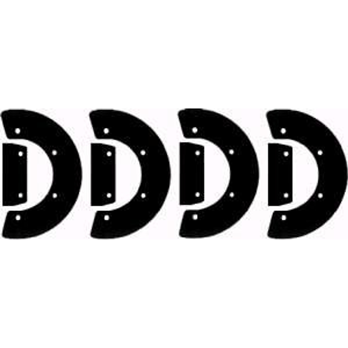 Rotary Snowblower Rubber Paddles Replaces Honda 1003375 (4 each) Honda 1003391, Honda 72521-730-003 and Honda 72552-730-003. 8 Piece Set