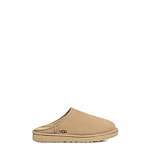 UGG Men's Classic Slip On Slipper, Mustard Seed, 9