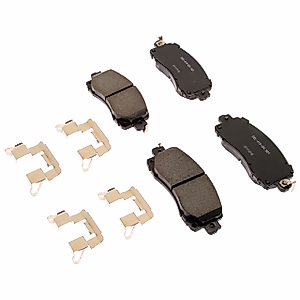 ACDelco Gold 17D2045CHF1 Ceramic Front Disc Brake Pad Kit