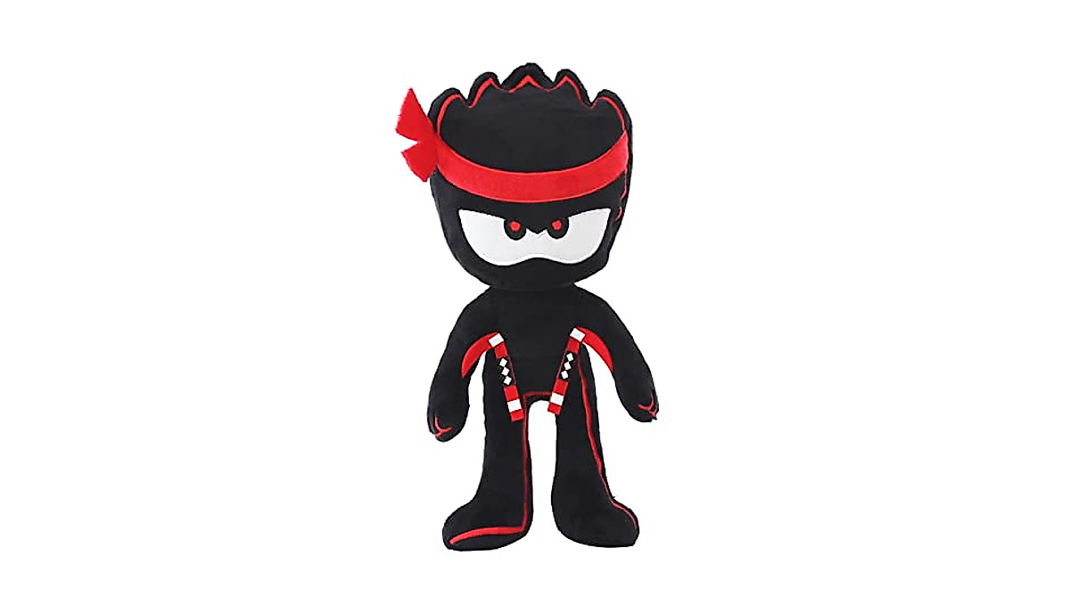 NINJA KIDZ TV Ashton Plush Buddy - 12 Inch Ninja Toy for Kids