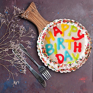 Happy 71st Birthday Dinner Fork&Kinfe Gifts Engraved Fork&Kinfe Personalized Birthday Gifts Idea for Her Him Wife Husband Girlfriend Boyfriend Sister Brother Friends